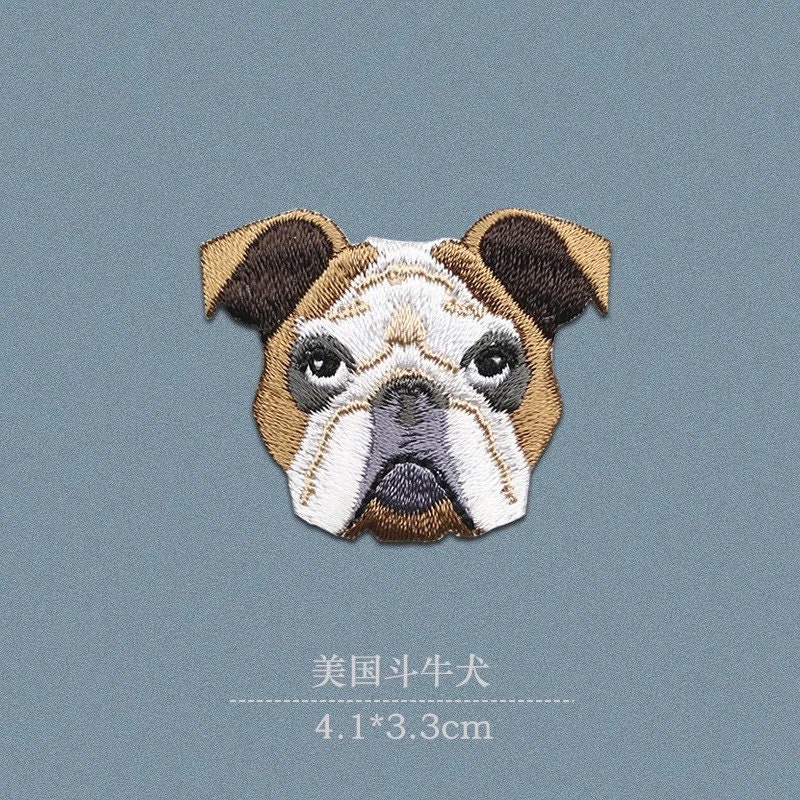 1 pcs Dog embroidered patch for clothes/Dogs Breeds Ornaments | Etsy