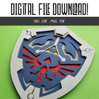 Laser Cut Toon Link, Legend of Zelda Layered Art - Etsy