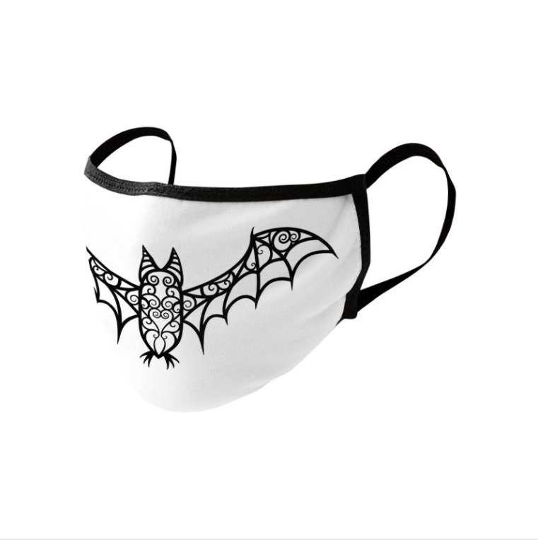 SVG Spiral Lace Bat DOWNLOAD DXF Cricut Cutting Files - Etsy