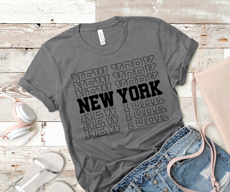 New York Shirt, New York City Shirt, New York T-shirt, East Coast Shirt ...