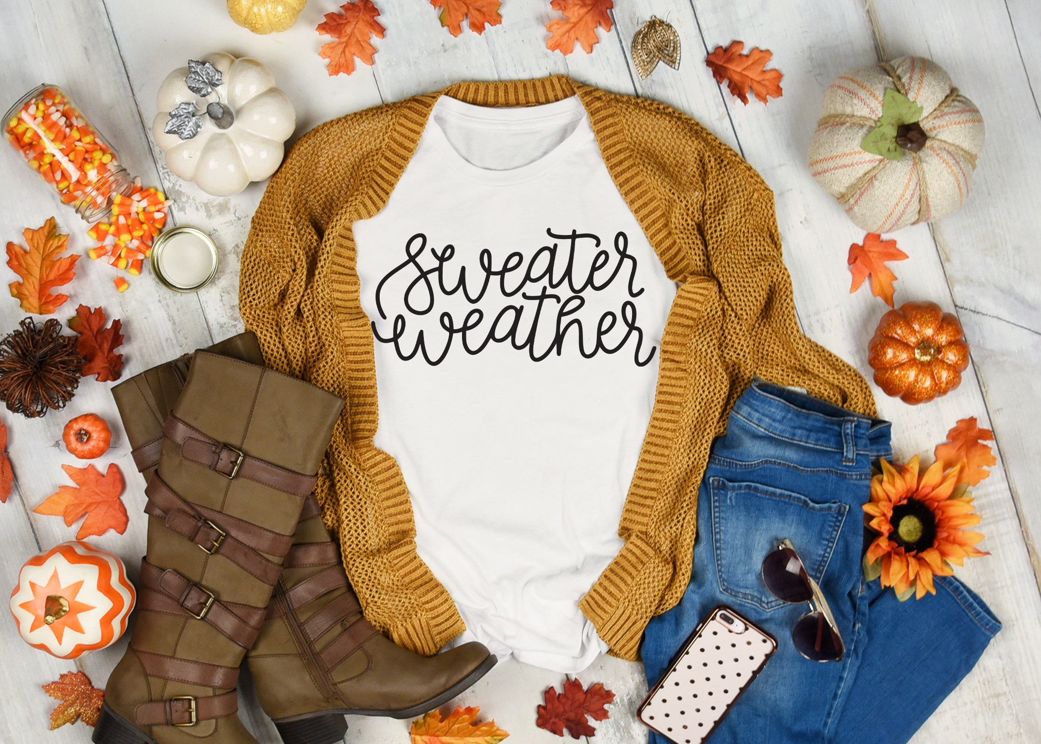 Sweater Weather Shirt sweatshirt Fall Shirt Pumpkin shirt | Etsy