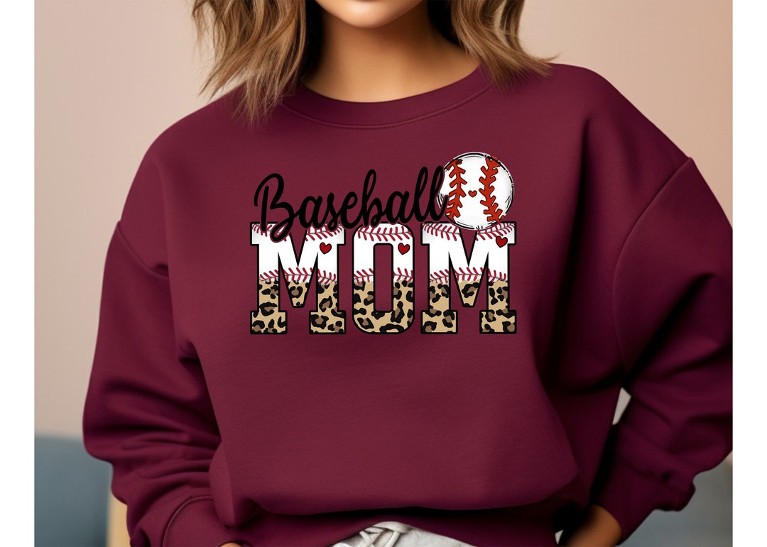 Baseball Mom Sweatshirt, Softball Mom Sweatshirt, Baseball Shirt ...