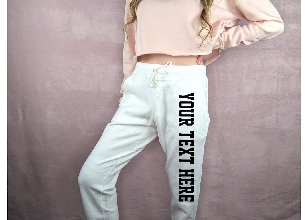 Custom Sweatpants, Your Logo Sweatpants, Women Sweatpants, Custom ...
