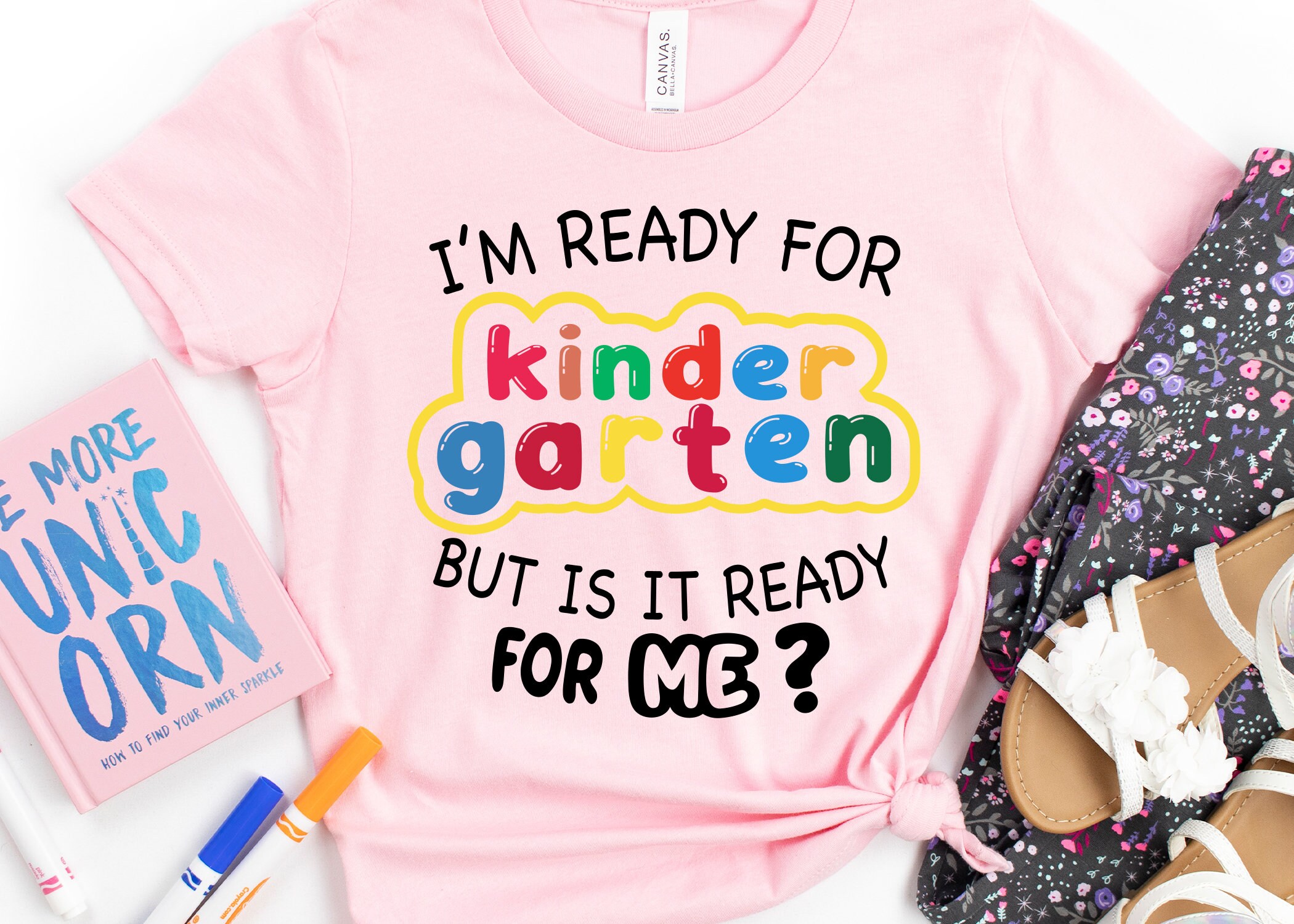 I'm Ready for Kindergarten but is It Ready for Me Shirt - Etsy