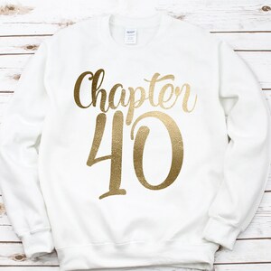 Chapter 40, Hello 40 Heart, 40th Birthday, 40th Birthday Gift, 40th ...