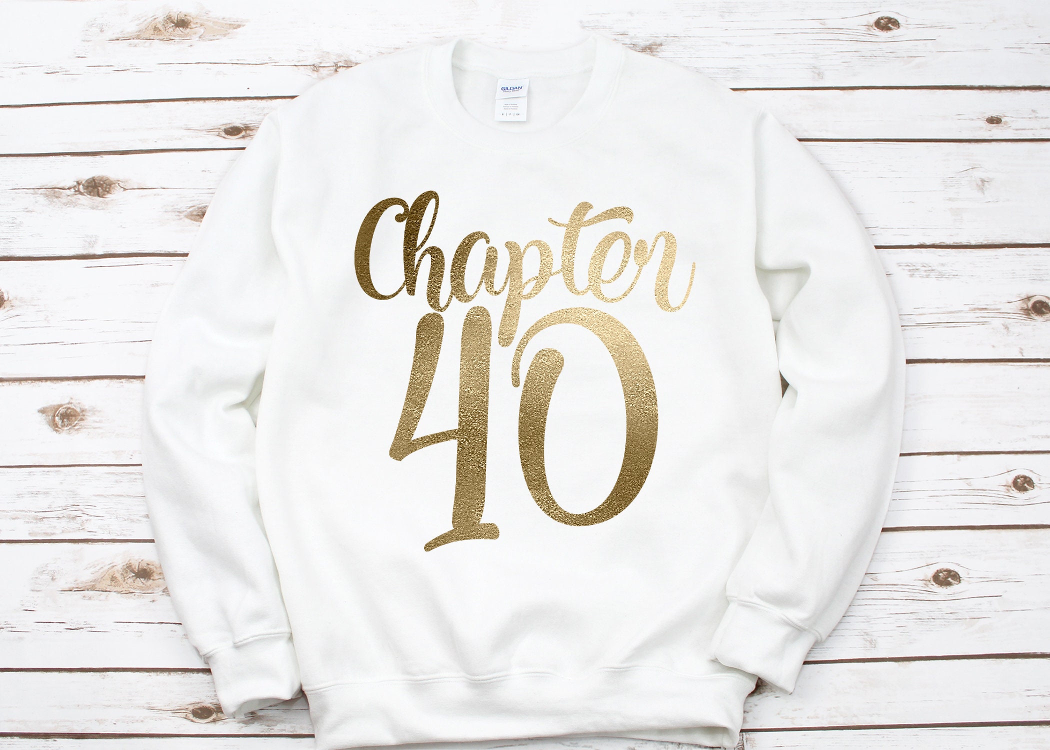 Chapter 40 Hello 40 Heart 40th Birthday 40th Birthday T Etsy