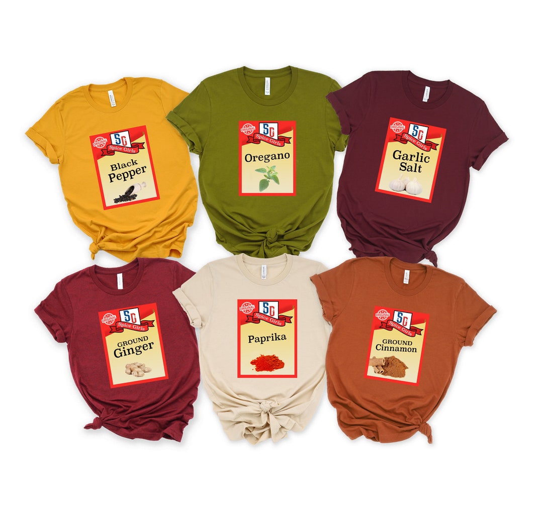 Spice Girl Group Thanksgiving Day Shirts, Shirt for Friends Family ...