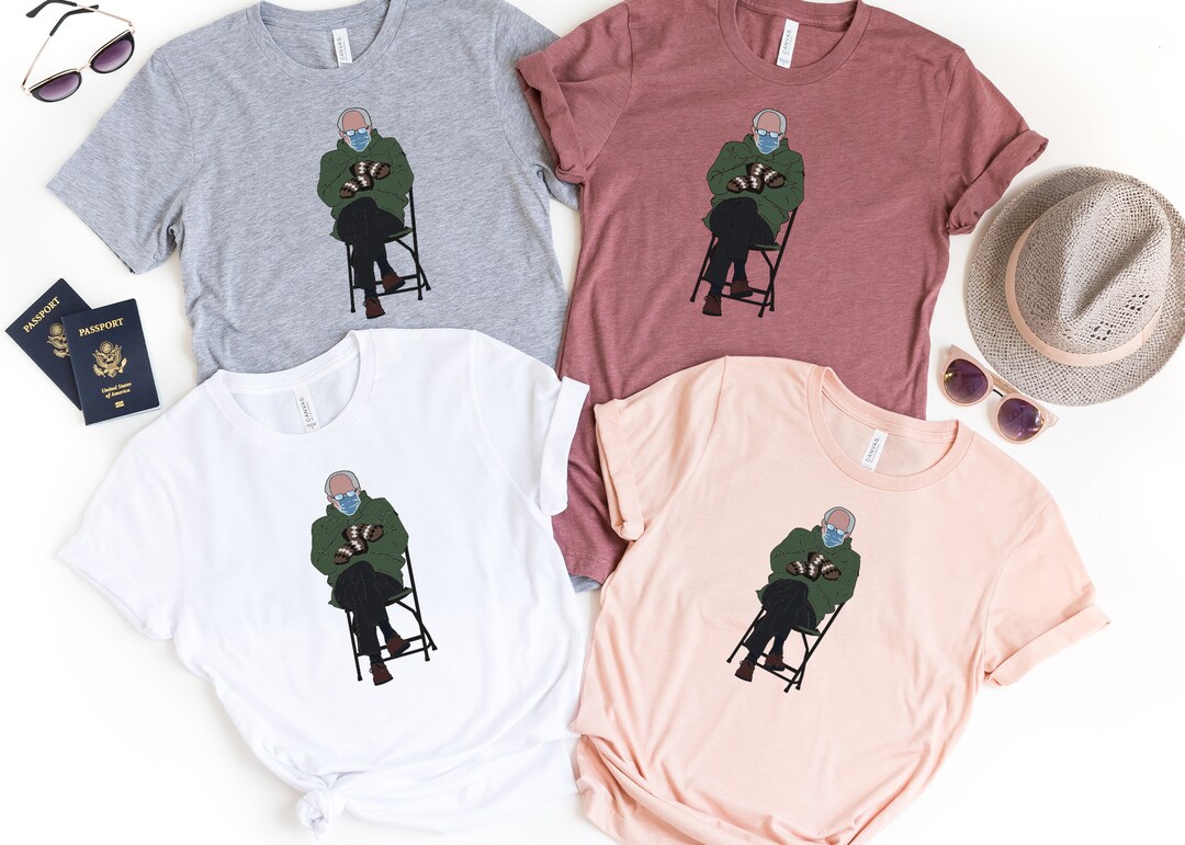 Bernie Sanders Shirt, Bernie Sanders Mood, Bernie Mitten, Funny Mitten ...