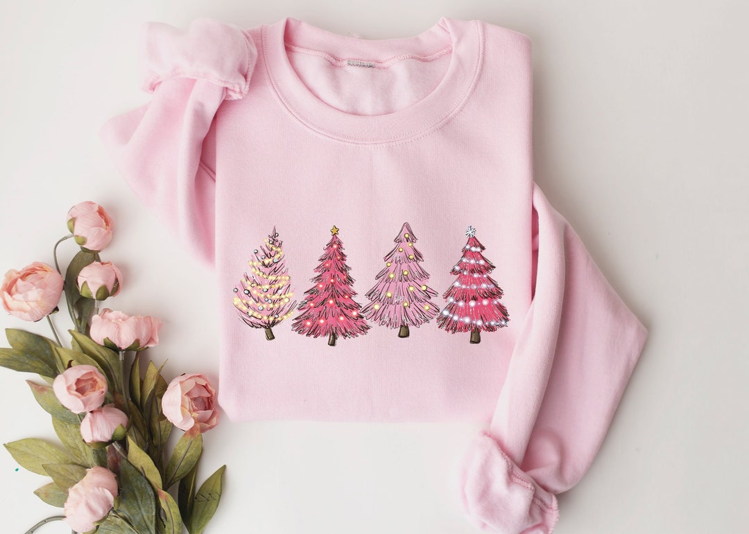 Christmas Tree Sweatshirt, Pine Tree Shirt, Christmas Shirt, Tree Shirt ...