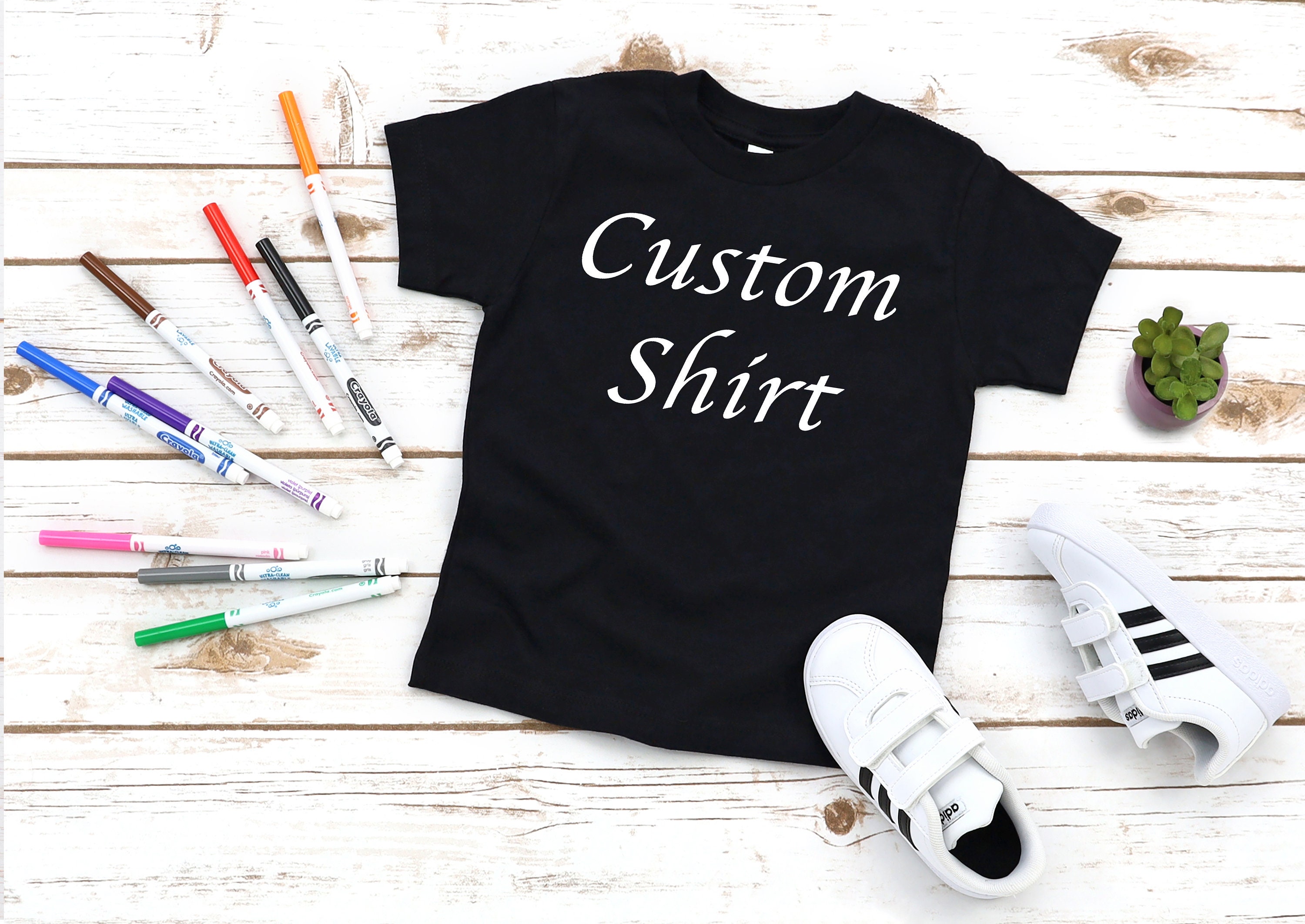 Personalized T-shirt Add Your Own Text Custom T-shirt | Etsy