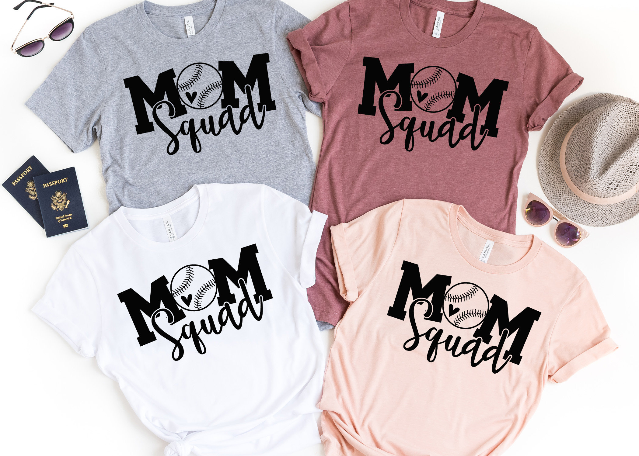 Mom Squad Baseball Shirt, Mom Squad Sweatshirt, Mom Squad Hoodies ...