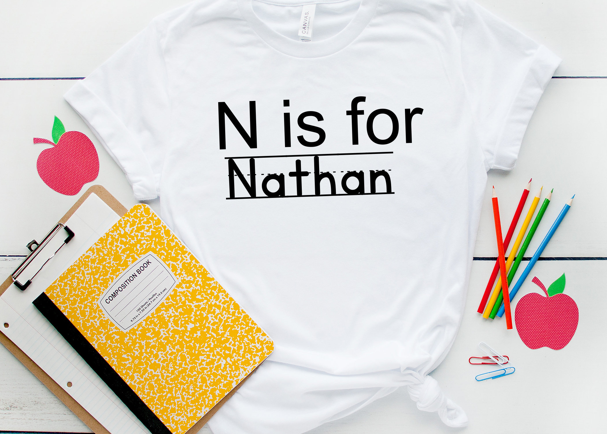 Alphabet Shirt Custom Name Shirt First Day of School Shirt - Etsy