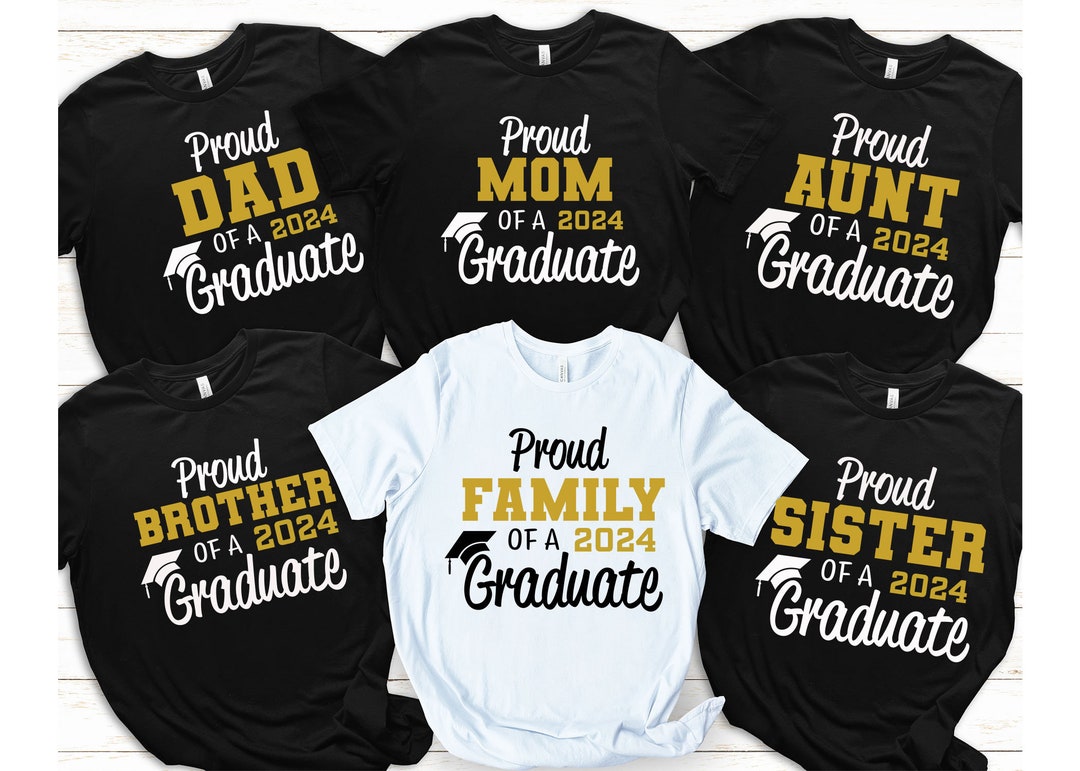 Custom Proud Family Graduation Shirt, Custom Senior Shirt, Graduation Shirt, Proud Mom Shirt ...