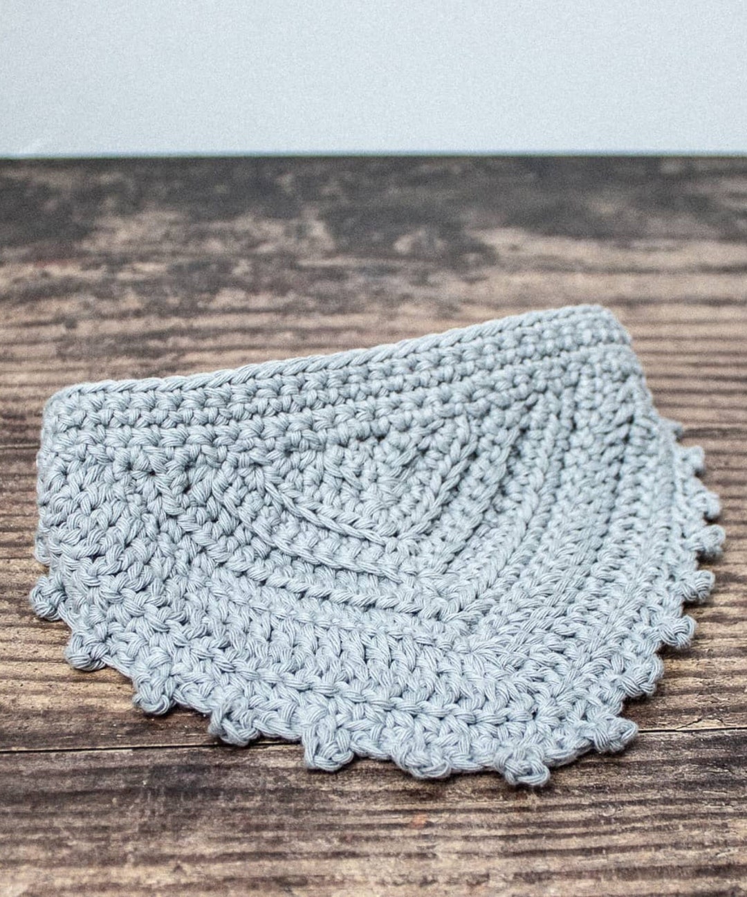 CROCHET PATTERN | Dribble Bib, Cotton Bandana Baby Bib for Teething ...