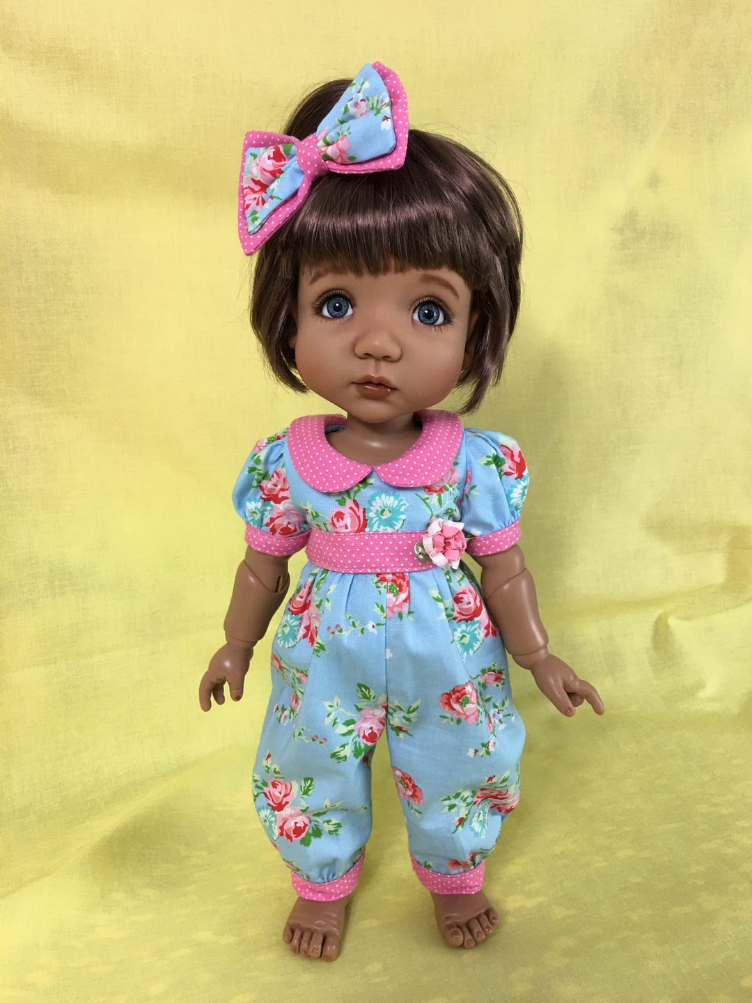 4404 Jumpsuit Sewing Pattern for All 15 Inch Moppet Dolls Such as Mae ...