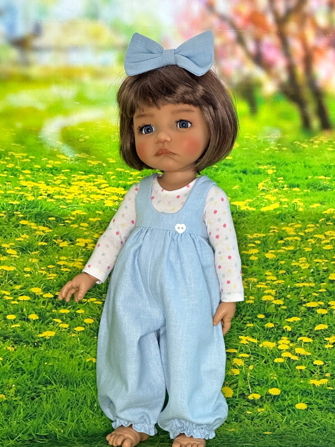 4417 U Neck Romper and Bodysuit Sewing Pattern for All 15 Inch My ...