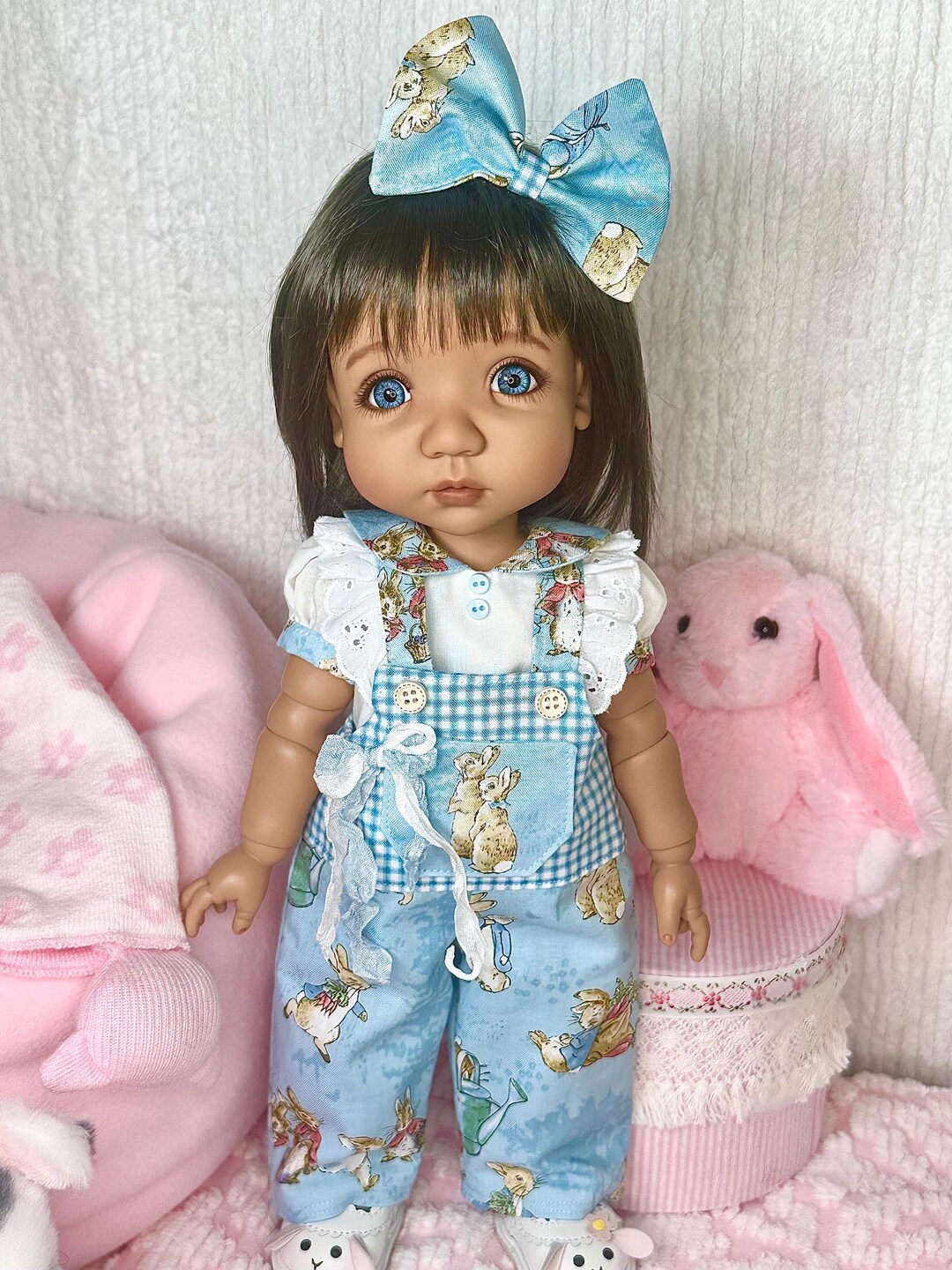 Beatrix Potter Peter Rabbit Overalls for 15 Inch Meadow Moppett - Etsy