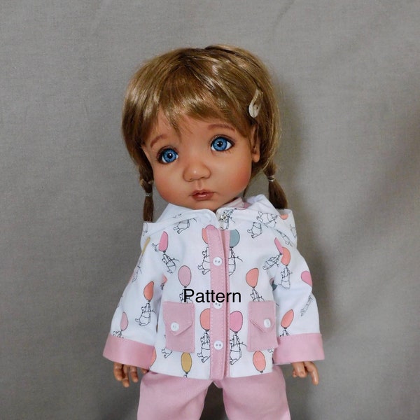Doll Jacket Pattern - Etsy