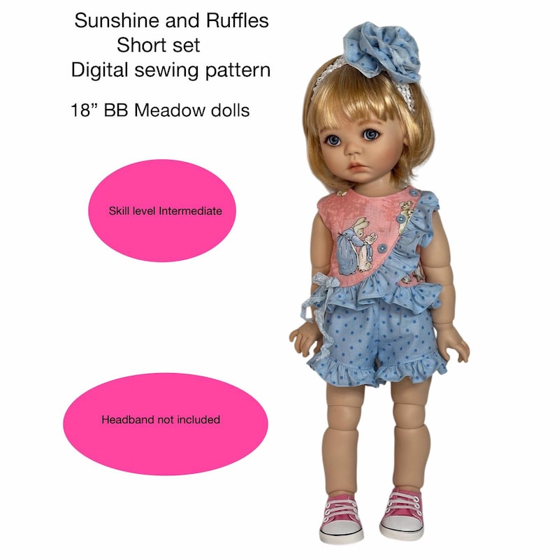 18 Inch Doll Pattern - Etsy