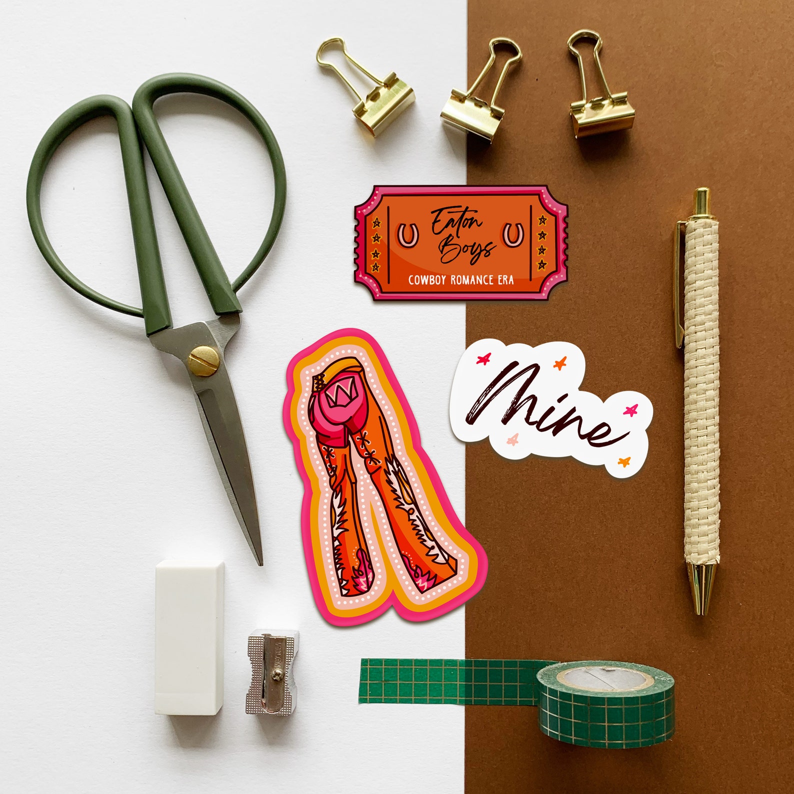 Cowboy Eaton Boys Flawless Sticker Laptop Decal Chestnut Springs ...