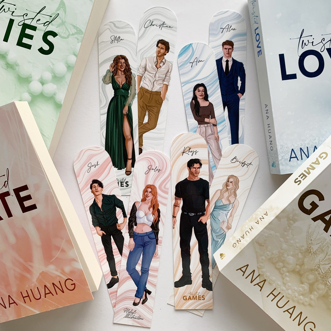 Twisted Series | Bookmark | Illustration | Booktok | Love | Games ...