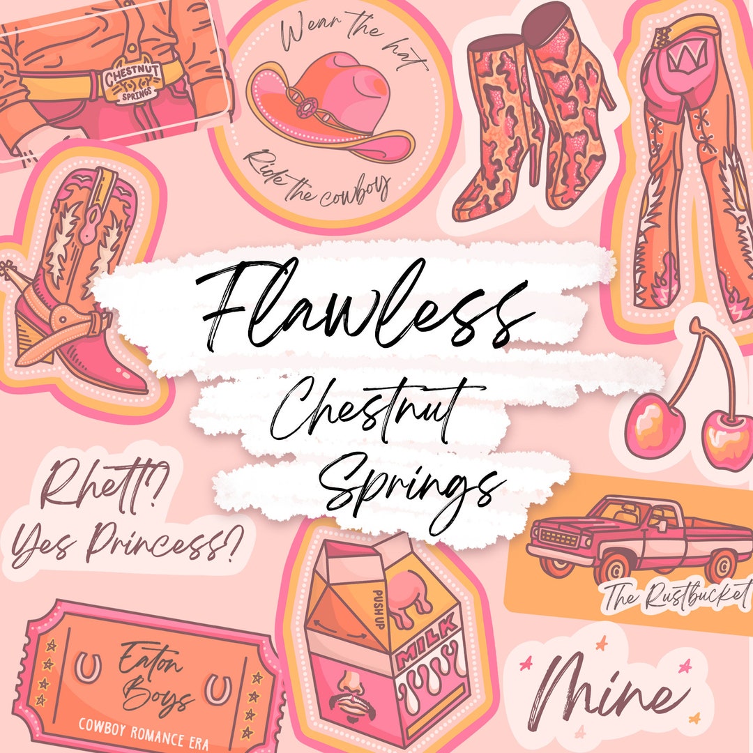 Cowboy | Eaton Boys | Flawless | Sticker | Laptop Decal | Chestnut ...