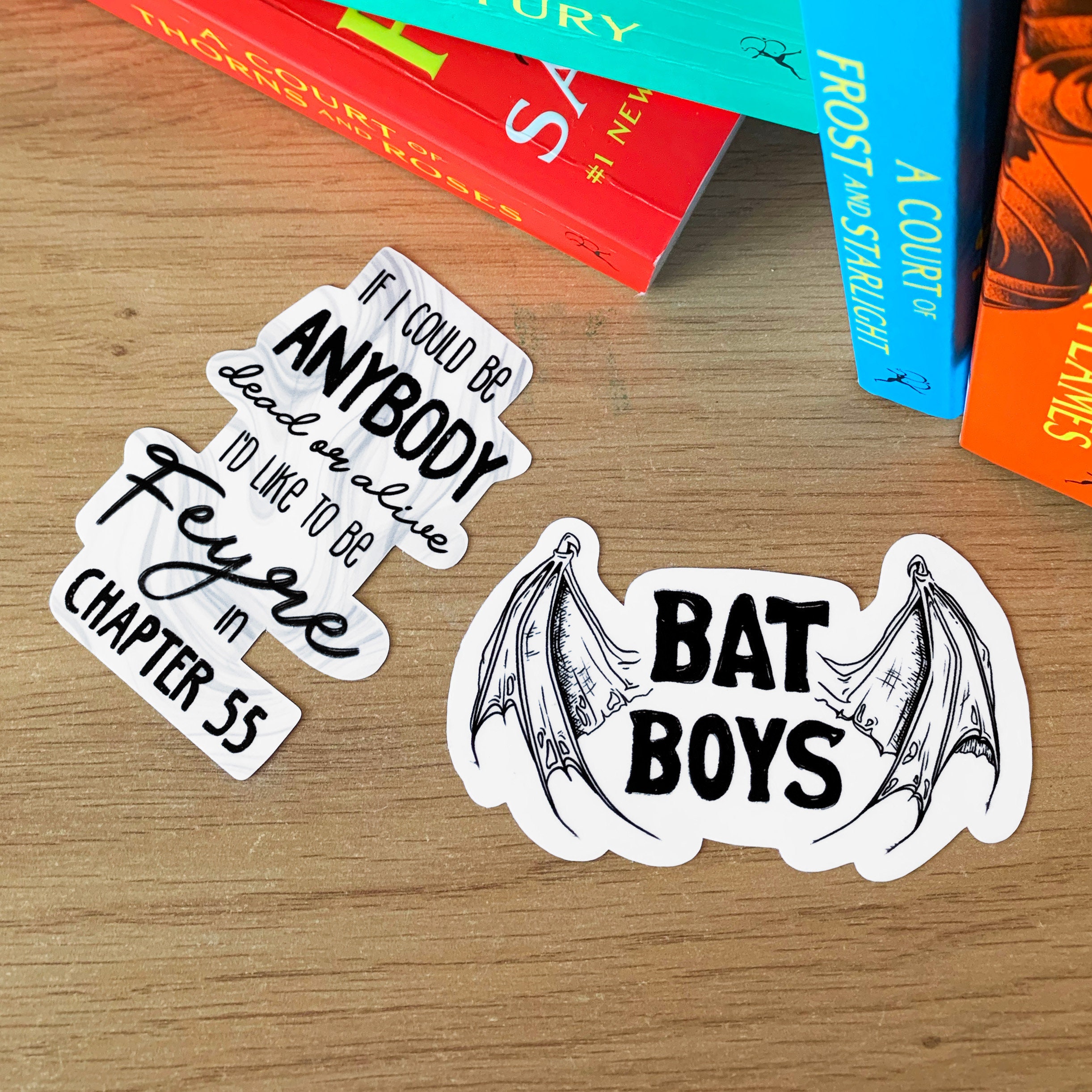Feyre Acotar Rhys Sticker Laptop Decal Sjm Booktok Booklovers Chapter ...