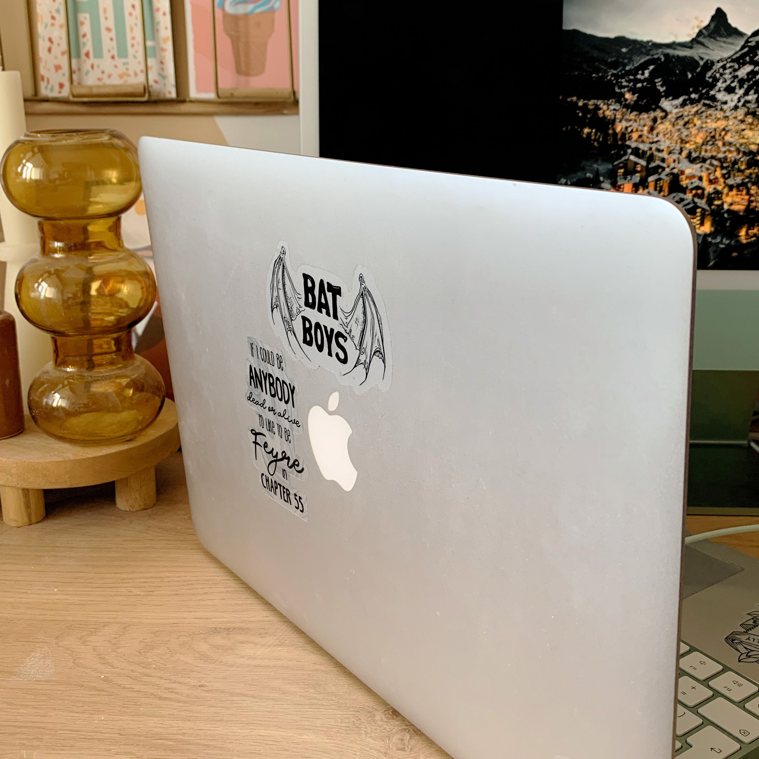 Feyre Acotar Rhys Sticker Laptop Decal Sjm Booktok Booklovers Chapter ...