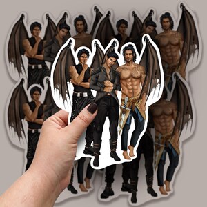 Acotar Stickers | Character Art | Fantasy Illustration | Night Court ...