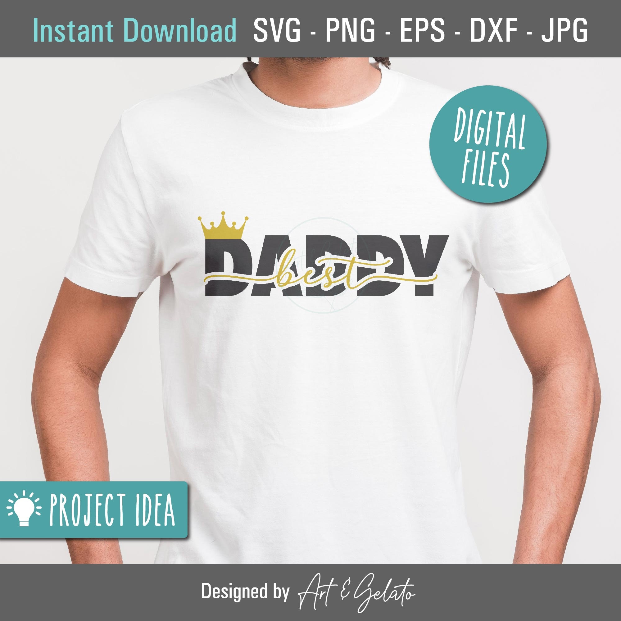 Best Daddy Crown SVG, Happy Father's Day SVG, Fathers Day Svg, Dad Day ...