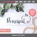 Principal Apple SVG, School Principal SVG, Principal SVG, Apple Svg ...