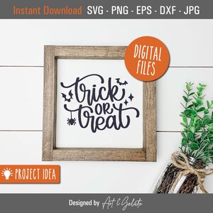 Trick or Treat SVG, Halloween Shirt Svg, Halloween Decor SVG, Halloween ...