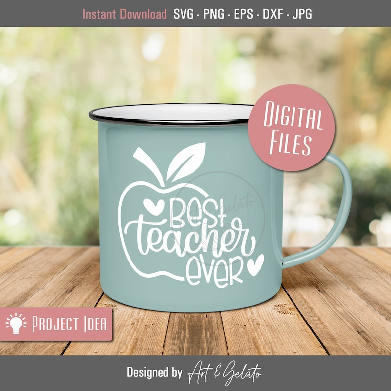 Best Teacher Ever SVG Teacher Appreciation Svg Teacher Svg - Etsy