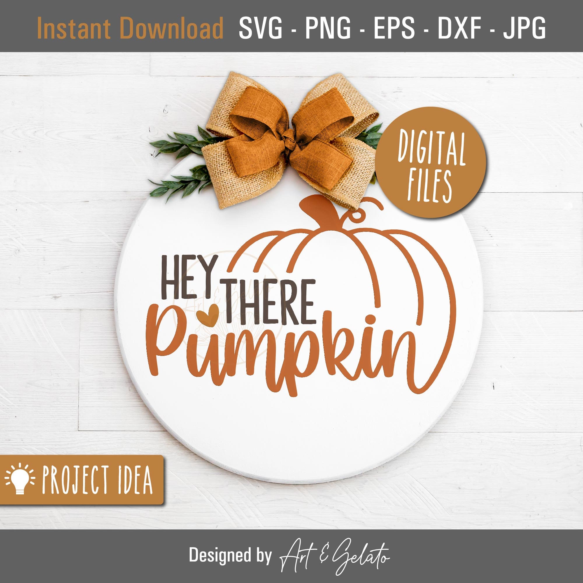 Hey There Pumpkin SVG Fall Pumpkin Svg Thanksgiving Svg - Etsy