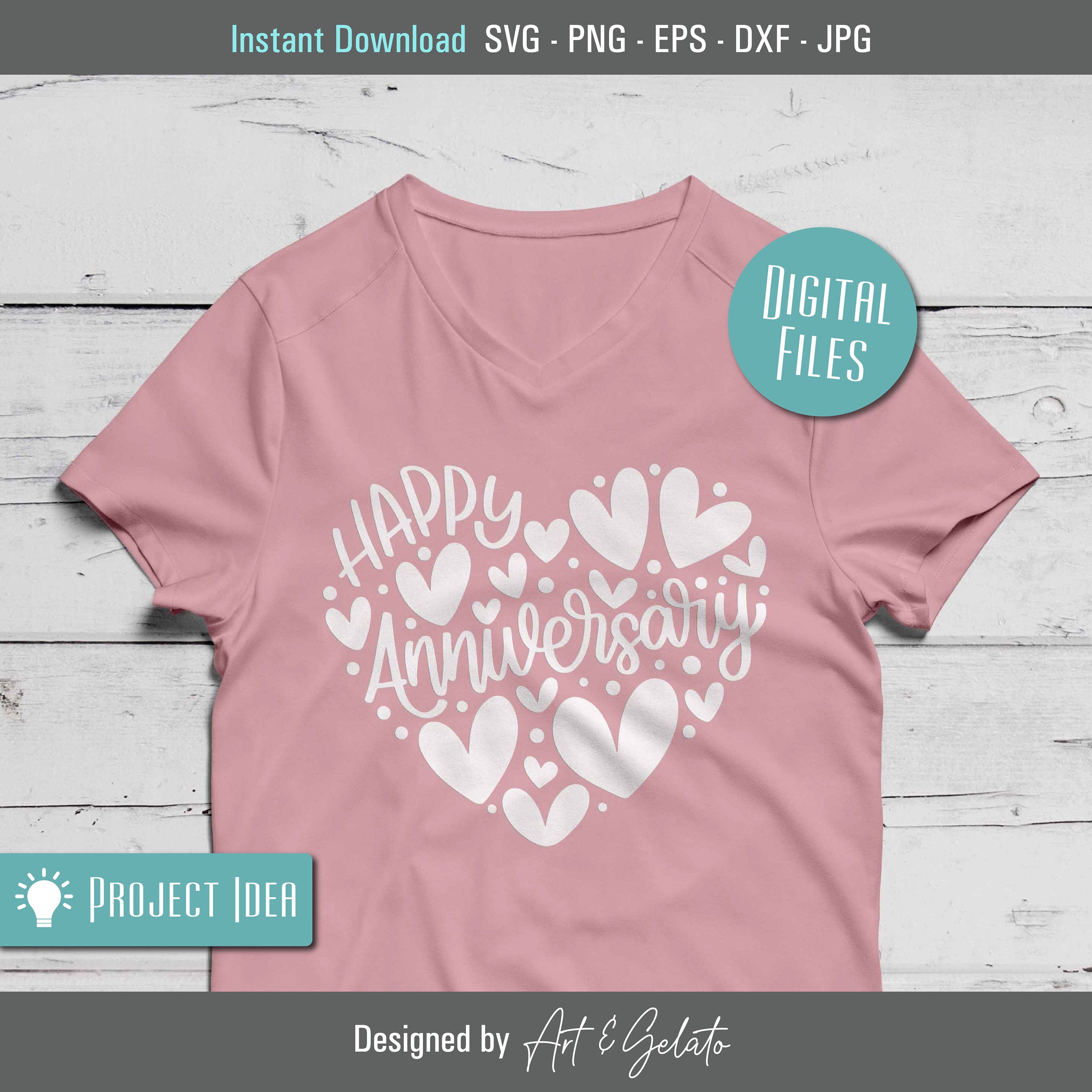 Happy Anniversary Heart SVG Anniversary SVG Heart Svg Love | Etsy