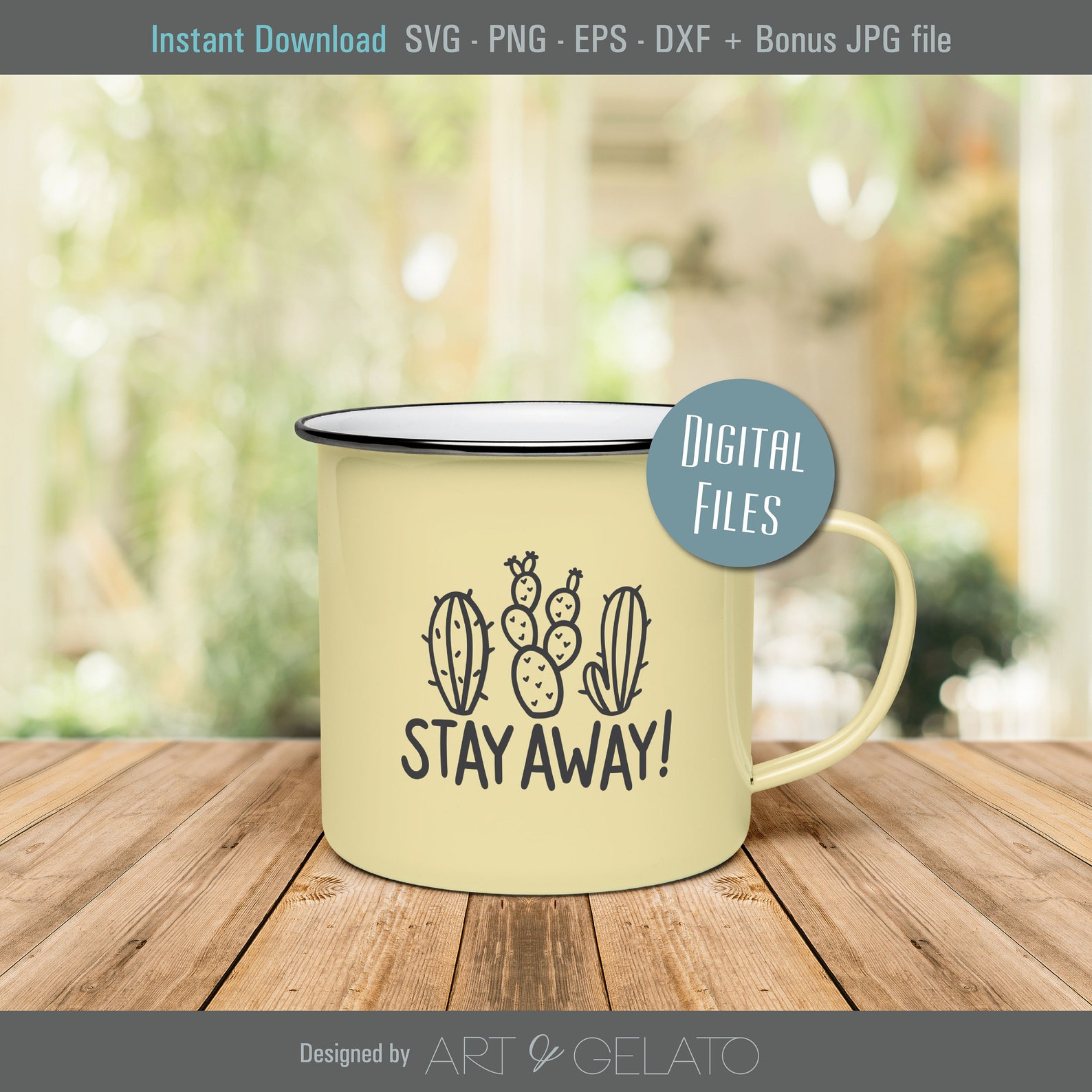 Stay Away SVG Cactus Svg Social Distancing Svg Cactus Stay | Etsy