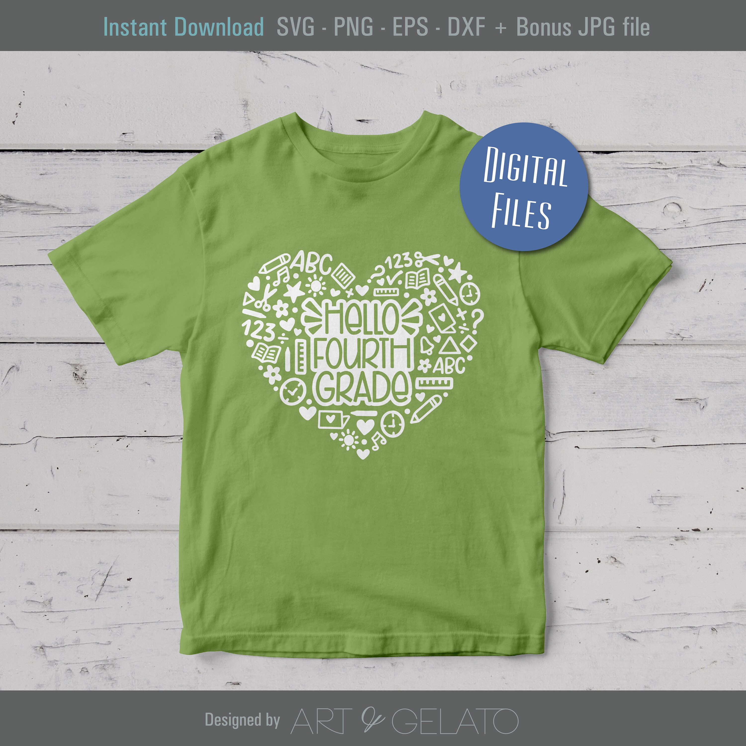 Hello School Grades Bundle Svg Hello School Heart Svg Back | Etsy