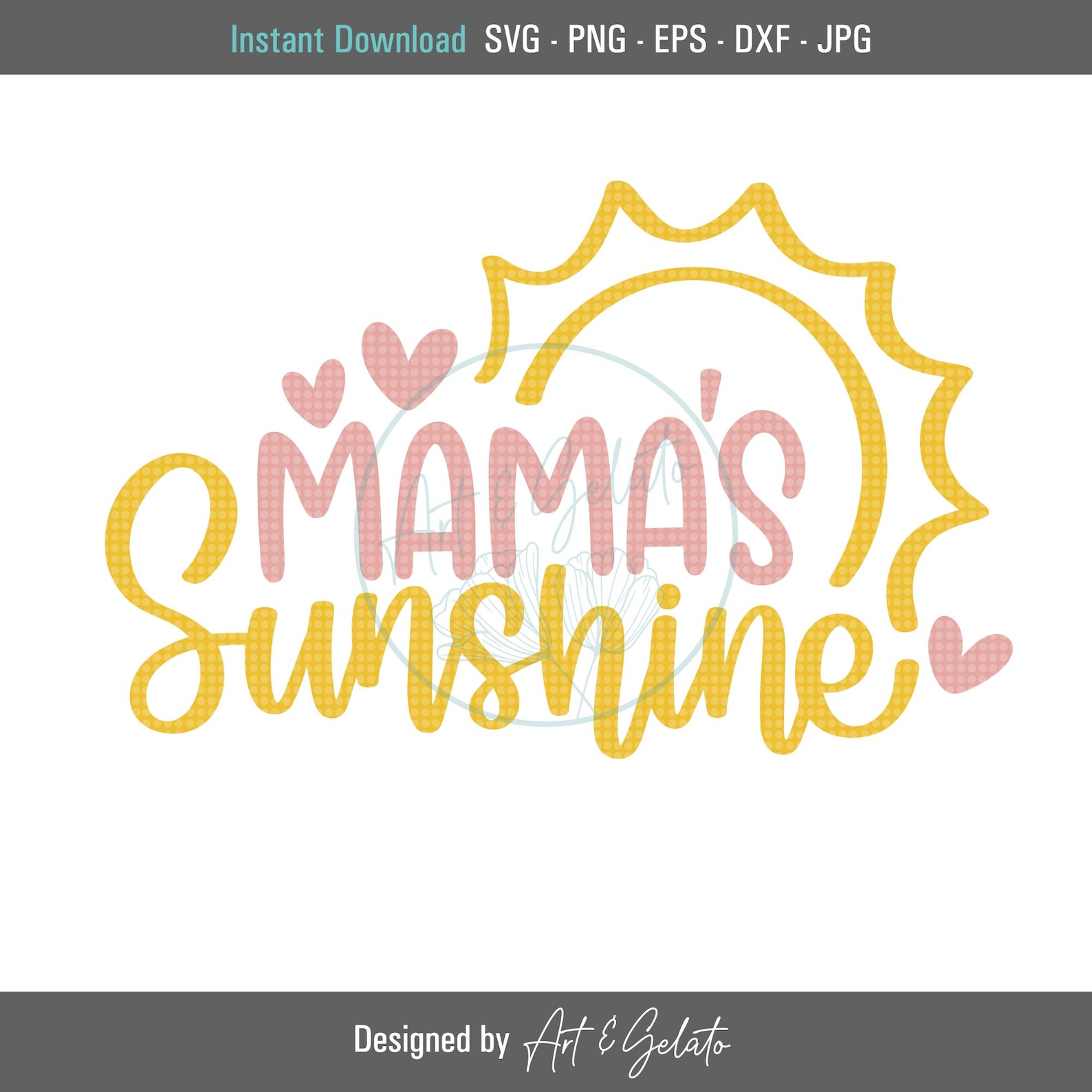 Mama's Sunshine SVG, Baby Sunshine Svg, Baby's Summer Svg, Summer ...