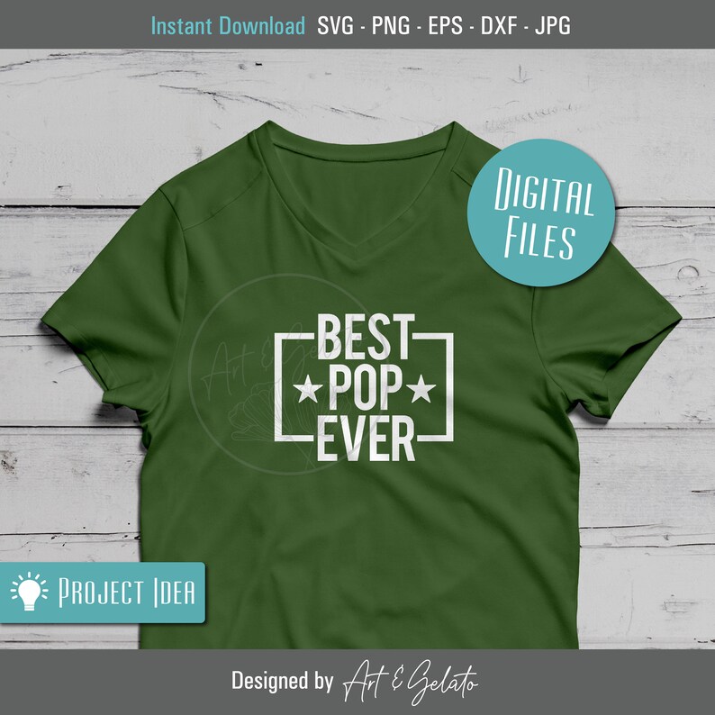 Best Pop Ever SVG Happy Father's Day SVG Fathers Day - Etsy