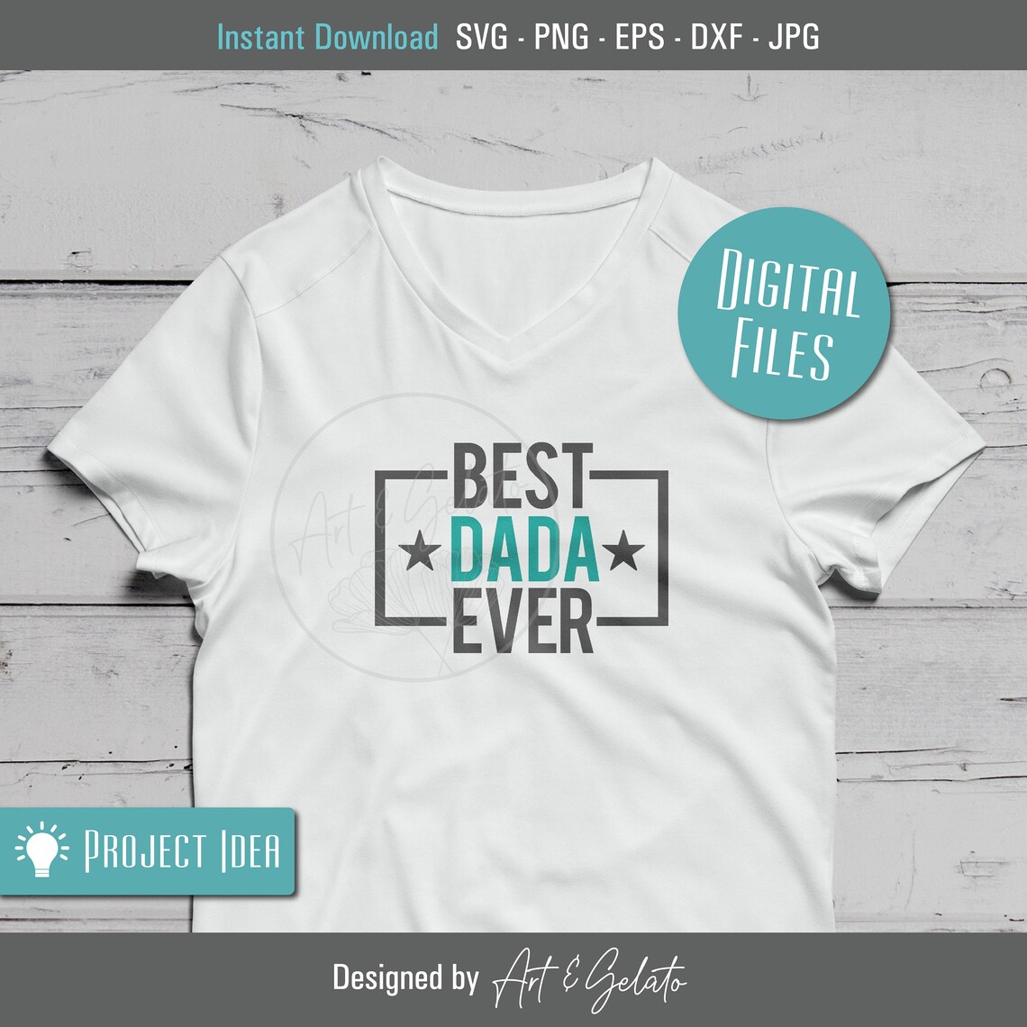 Best Dada Ever SVG Happy Father's Day SVG Fathers Day - Etsy
