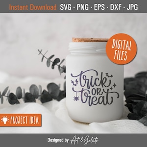Trick or Treat SVG, Halloween Shirt Svg, Halloween Decor SVG, Halloween ...