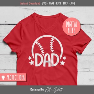 Baseball Dad SVG, Baseball Svg, Baseball Fan Svg, Baseball Shirt Svg ...