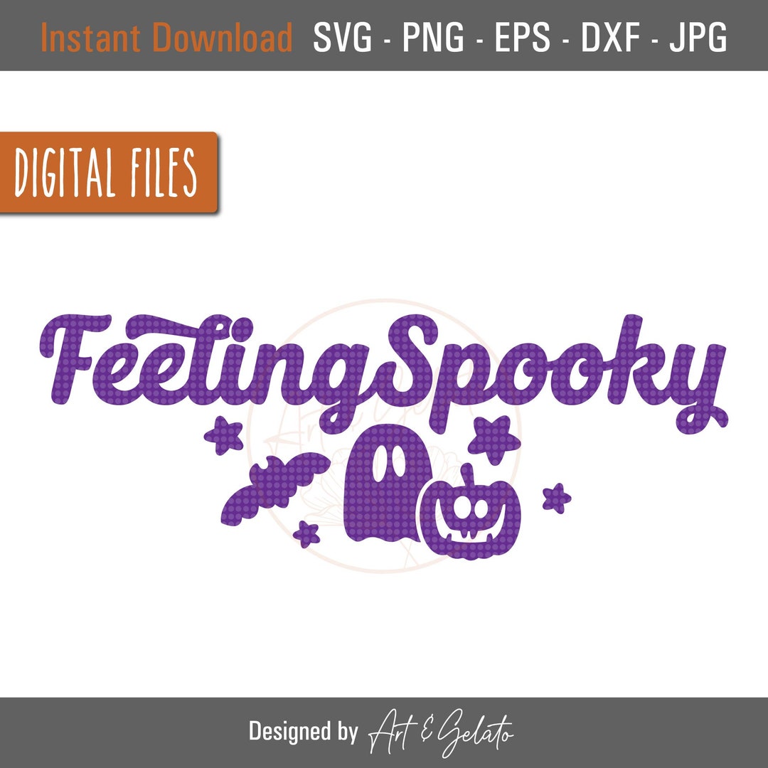 Feeling Spooky SVG, Halloween SVG, Spooky Halloween Svg, Halloween Bat ...