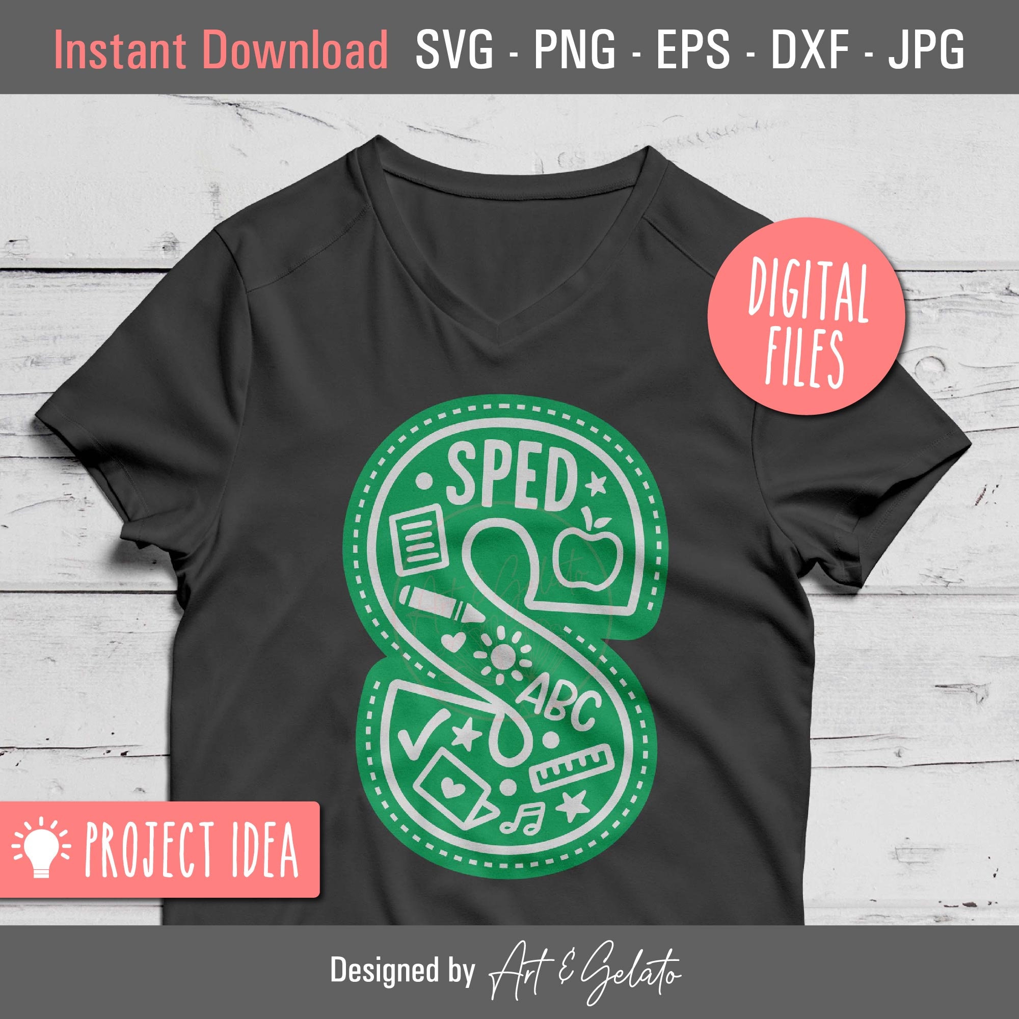 S SVG, Special Education Svg, SPED Svg, Back to School Svg, SPED ...
