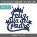 Feliz Día Del Padre Cake Crown Topper SVG, Spanish Happy Fathers Day ...