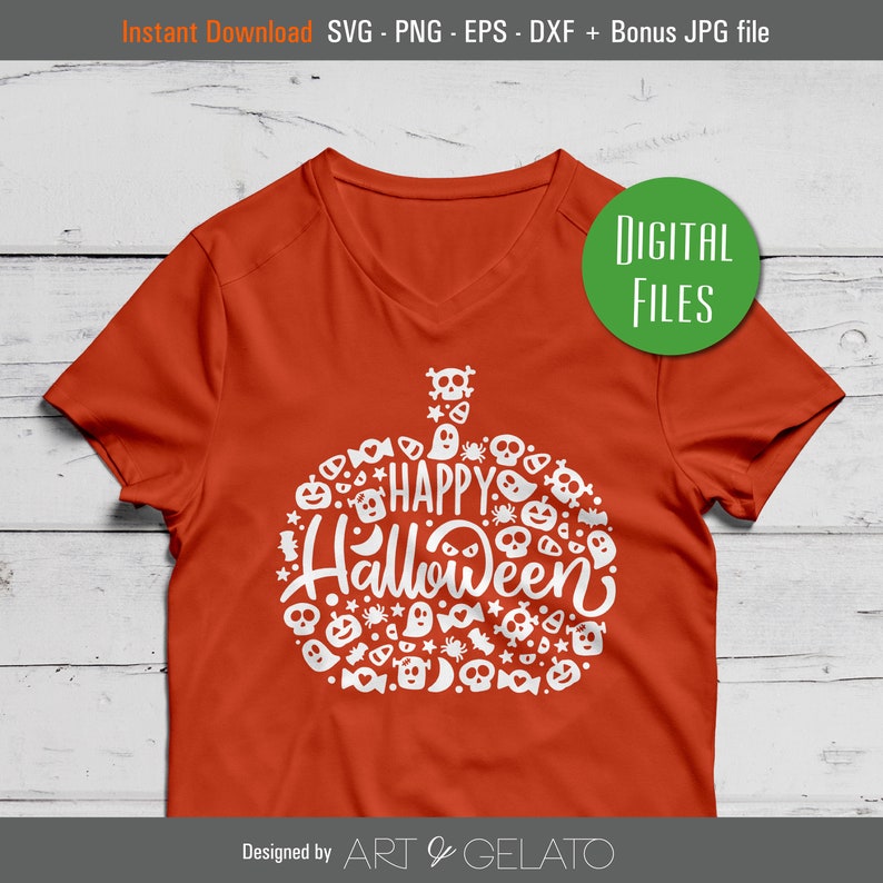 Happy Halloween Pumpkin SVG Halloween Pumpkin Svg Halloween | Etsy