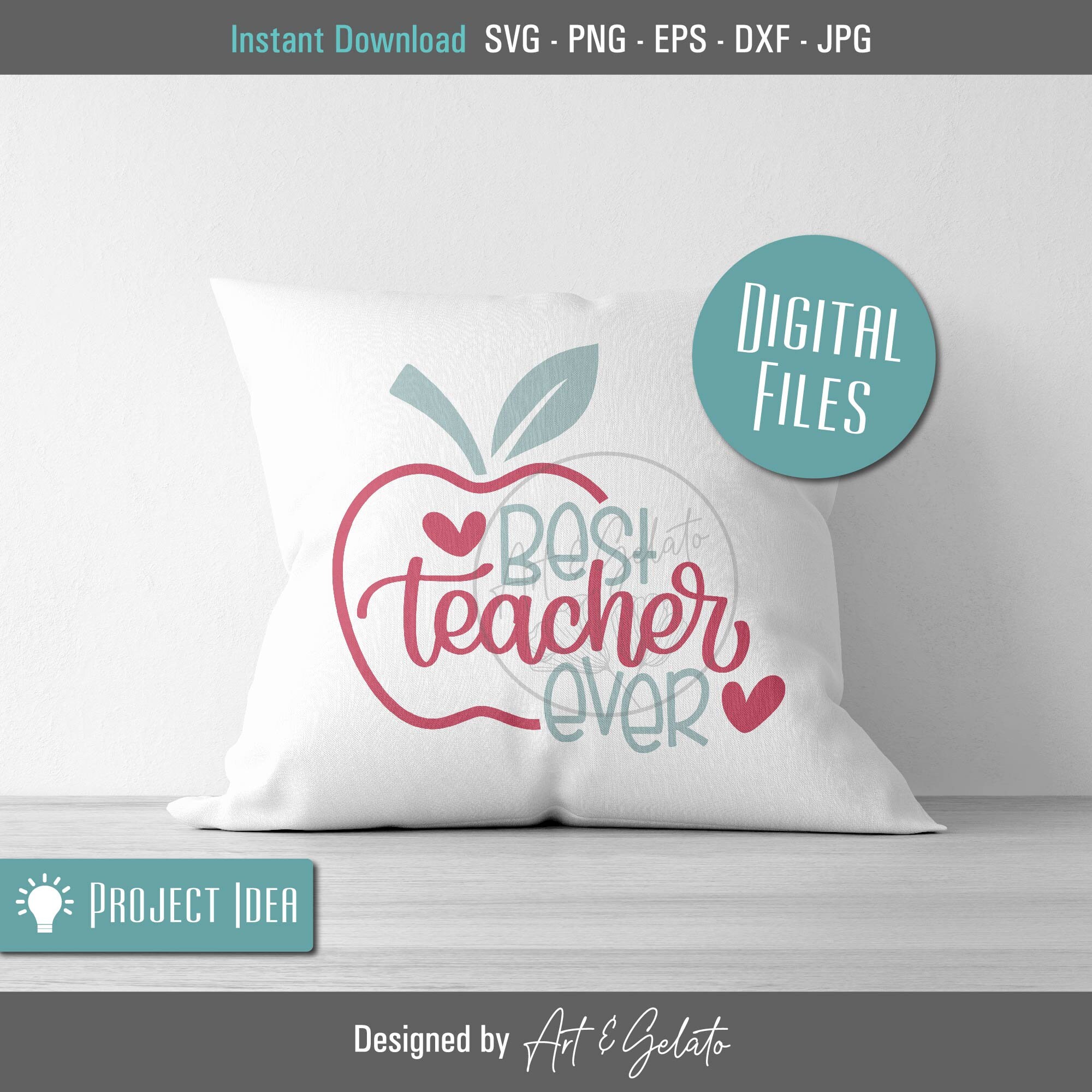 Best Teacher Ever SVG Teacher Appreciation Svg Teacher Svg | Etsy