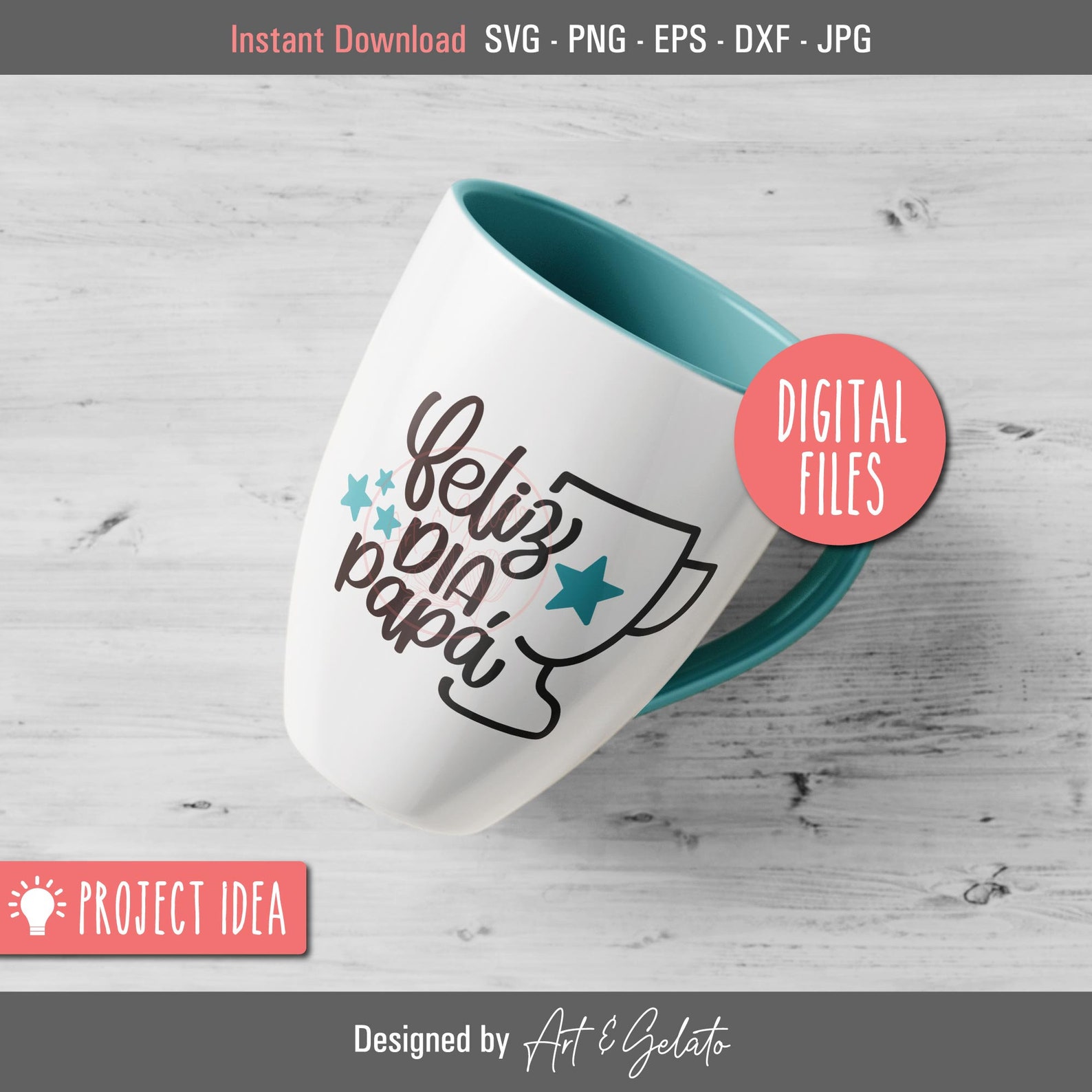 Feliz Día Papá SVG, Feliz Dia Del Padre SVG, Happy Fathers Day Spanish ...