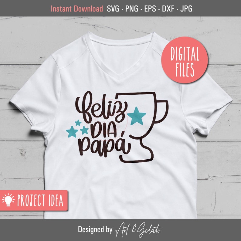 Feliz Día Papá SVG Feliz Dia Del Padre SVG Happy Fathers Day - Etsy