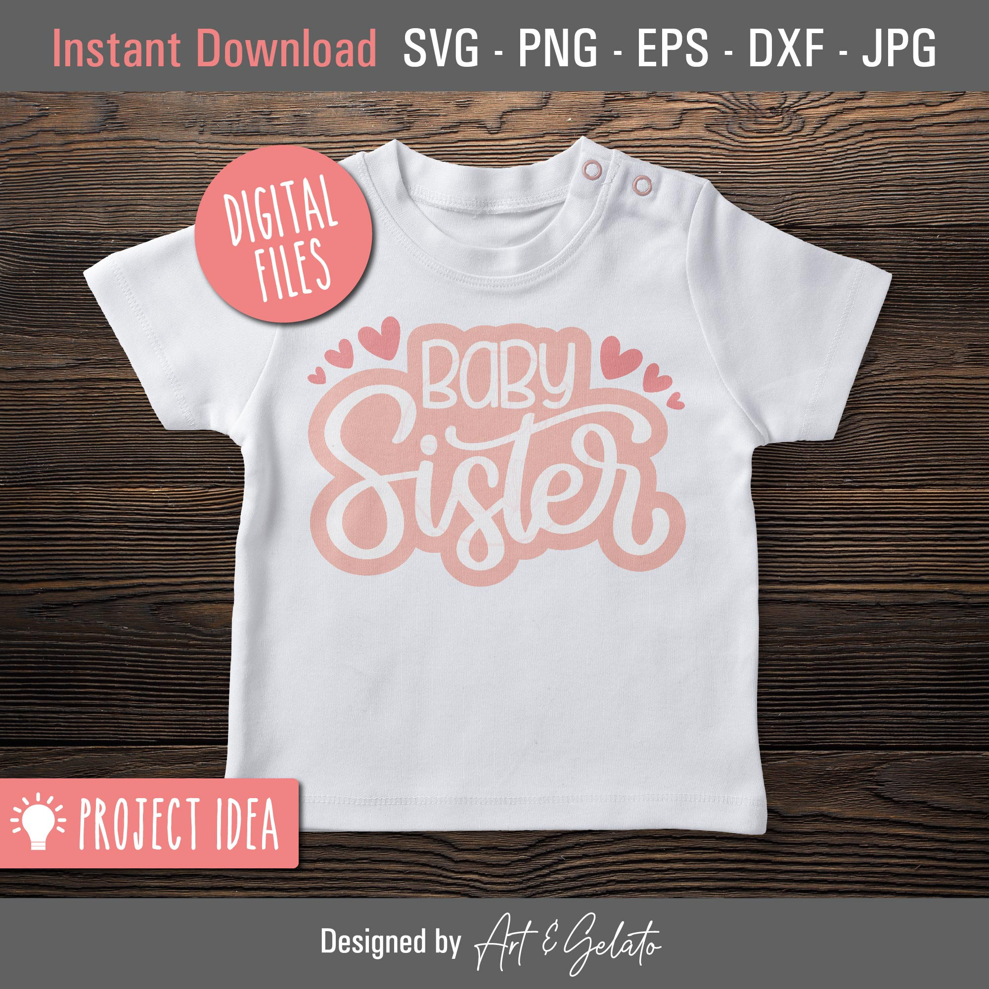 Baby Sister Svg, Baby Girl Svg, Sister Svg, Baby Girl Shower Svg, Baby ...